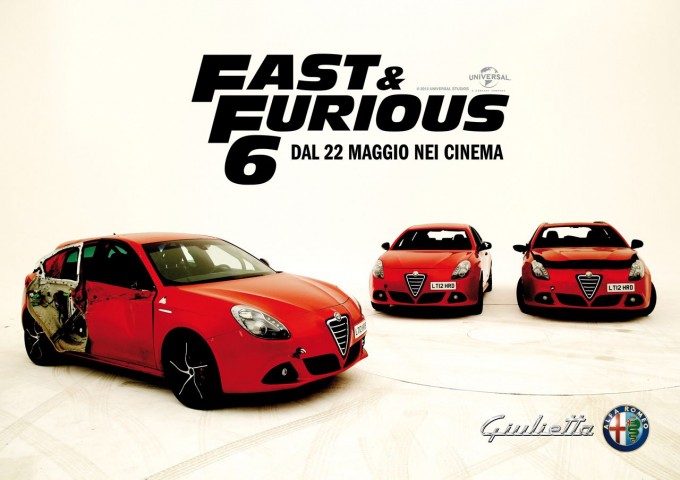 Alfa Romeo Giulietta in Fast & Furious 6, domani l’anteprima mondiale ...
