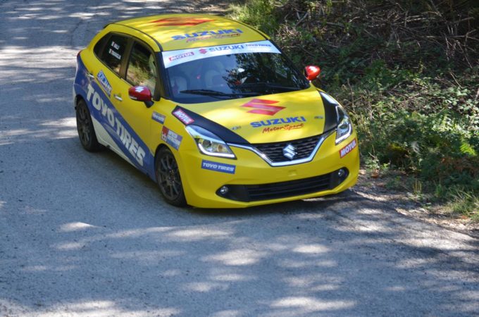 Suzuki Baleno SR, battesimo al Rally di Roma con Renato Travaglia al ...