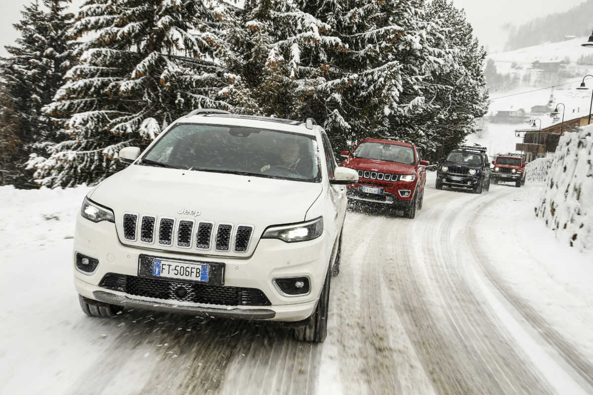 Jeep Winter Experience, la gamma del brand alla prova dell’inverno [FOTO]