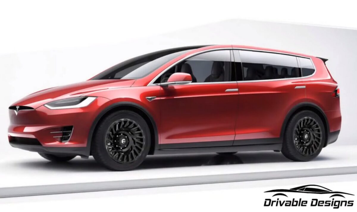 Tesla XL: il minivan elettrico di Elon Musk [RENDER]