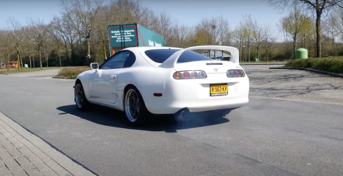 Toyota Supra A80: il SOUND del mostro da 1239 CV e scarico diretto [VIDEO]