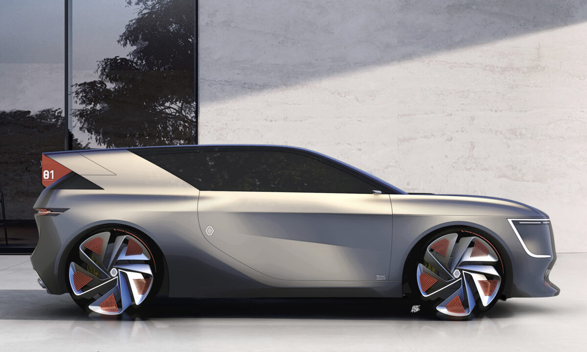 Renault Project 01: attraente concept tra heritage e futuro [RENDER]