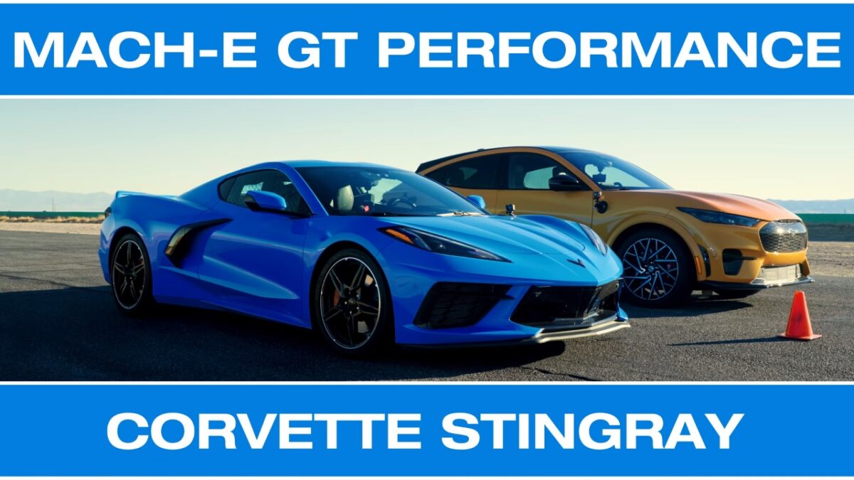 Ford Mustang Mach-E GT vs Chevrolet Corvette C8: chi vince la drag race ...