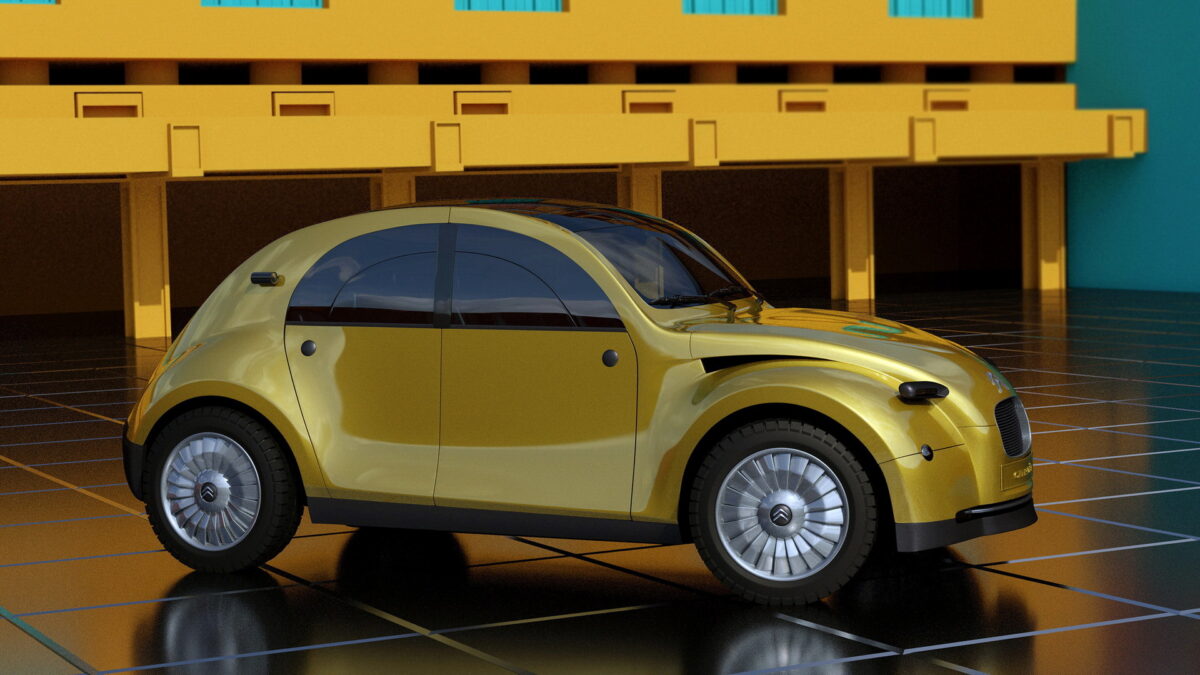 Nuova Citroen 2CV: c’è chi la immagina così [RENDER]