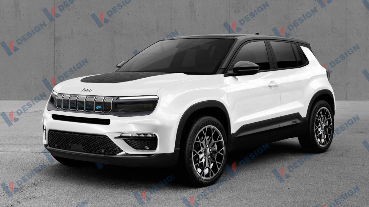 Jeep B-SUV: nuova ipotesi sul suo design [RENDER]
