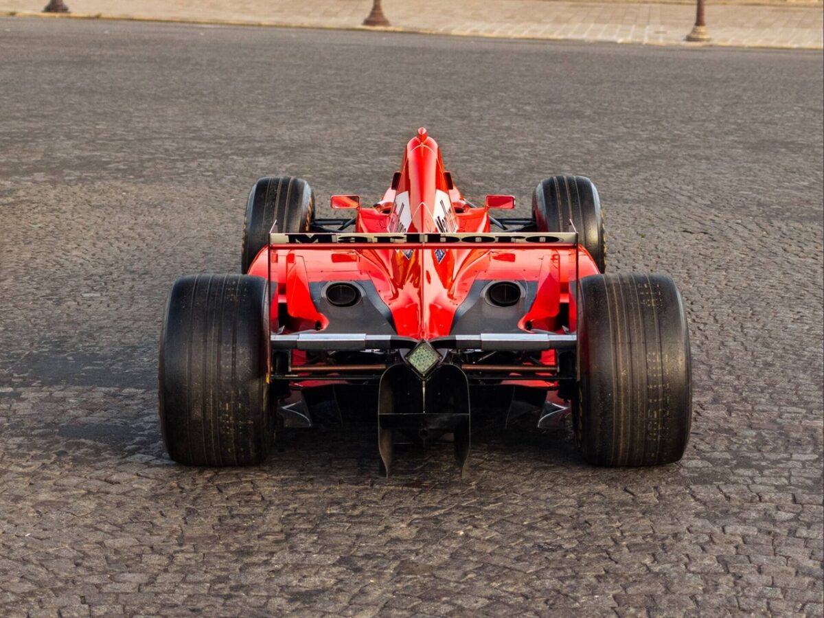 Ferrari F300 all’asta: ha vinto quattro gare con Michael Schumacher [FOTO]