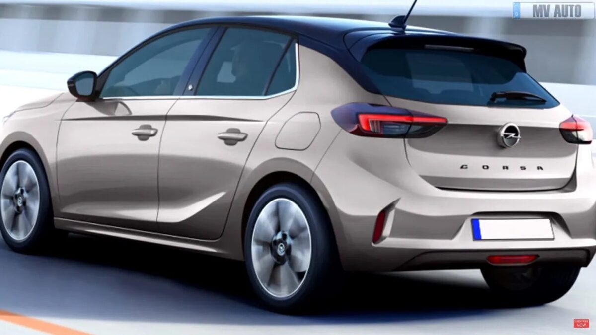 Opel Corsa 2023: nuova ipotesi sul restyling [RENDER]