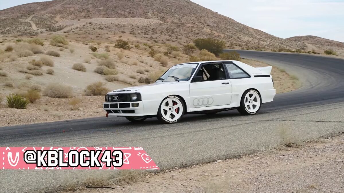 Audi Sport Quattro: Ken Block mostra le prestazioni della sua replica ...