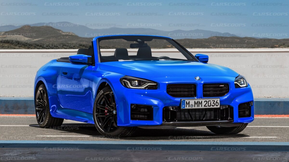 BMW M2 Cabrio 2023: ecco come sarebbe la decappottabile [RENDER]