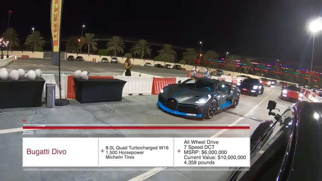 Bugatti Divo vs Tesla Model S Plaid: chi vince la drag race? [VIDEO]