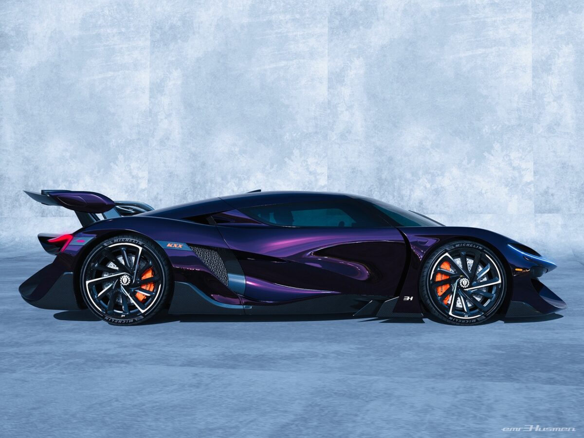 Koenigsegg KXX: ecco la nuova hypercar ibrida da oltre 2000 CV [RENDER]