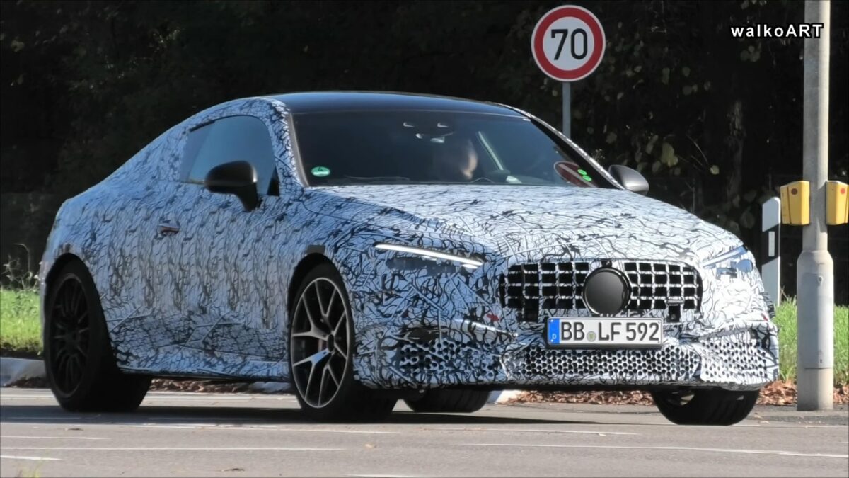 Mercedes-AMG CLE 63: nuovo avvistamento in Germania [VIDEO SPIA]