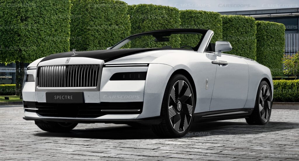 Rolls-Royce Spectre: ecco la versione decappottabile [RENDER]