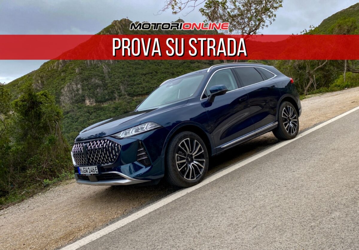 WEY Coffee 01: prima PROVA SU STRADA del plug-in premium di Great Wall ...