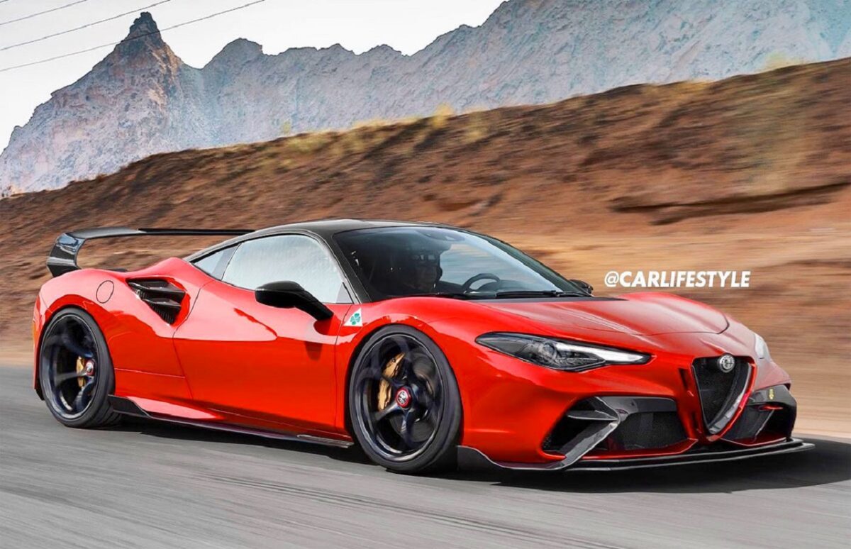 Alfa Romeo: si avvicina il debutto della nuova auto sportiva [RENDER]