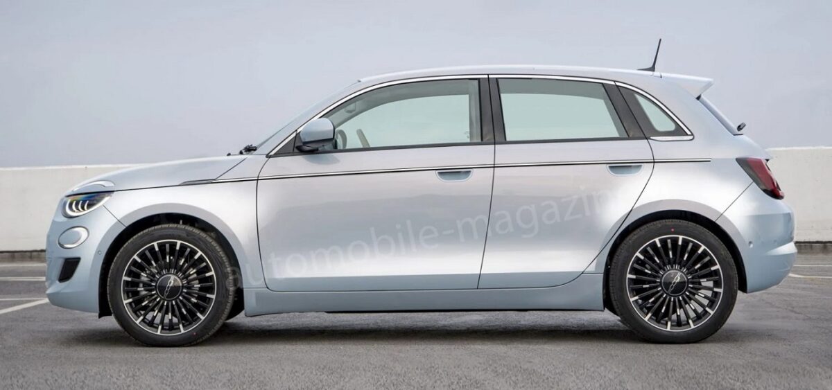 Fiat 1000: in Francia immaginano la rivale di Volkswagen Golf [RENDER]
