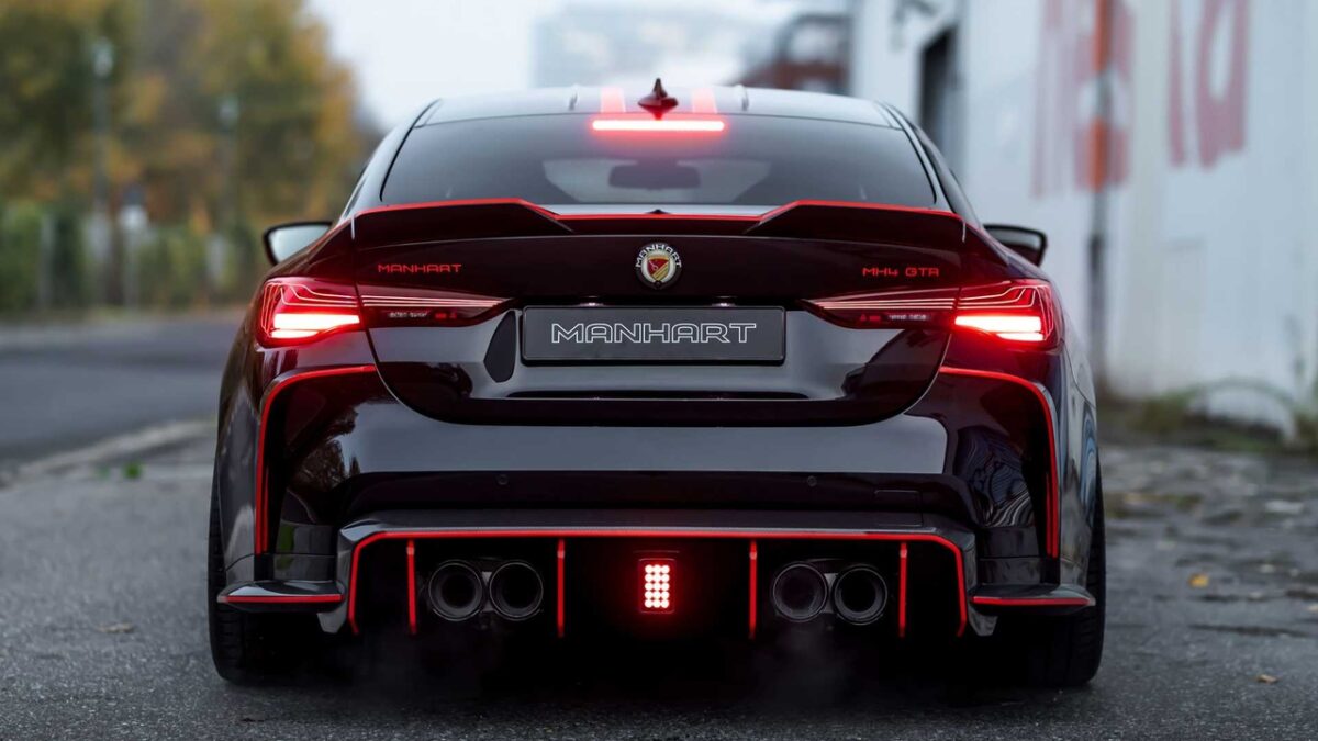 Manhart MH4 GTR II: ecco la BMW M4 CSL modificata dal famoso tuner [FOTO]