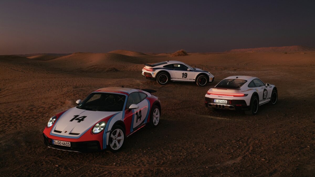 Porsche 911 Dakar: ecco tre nuove livree ispirate ai modelli che ...