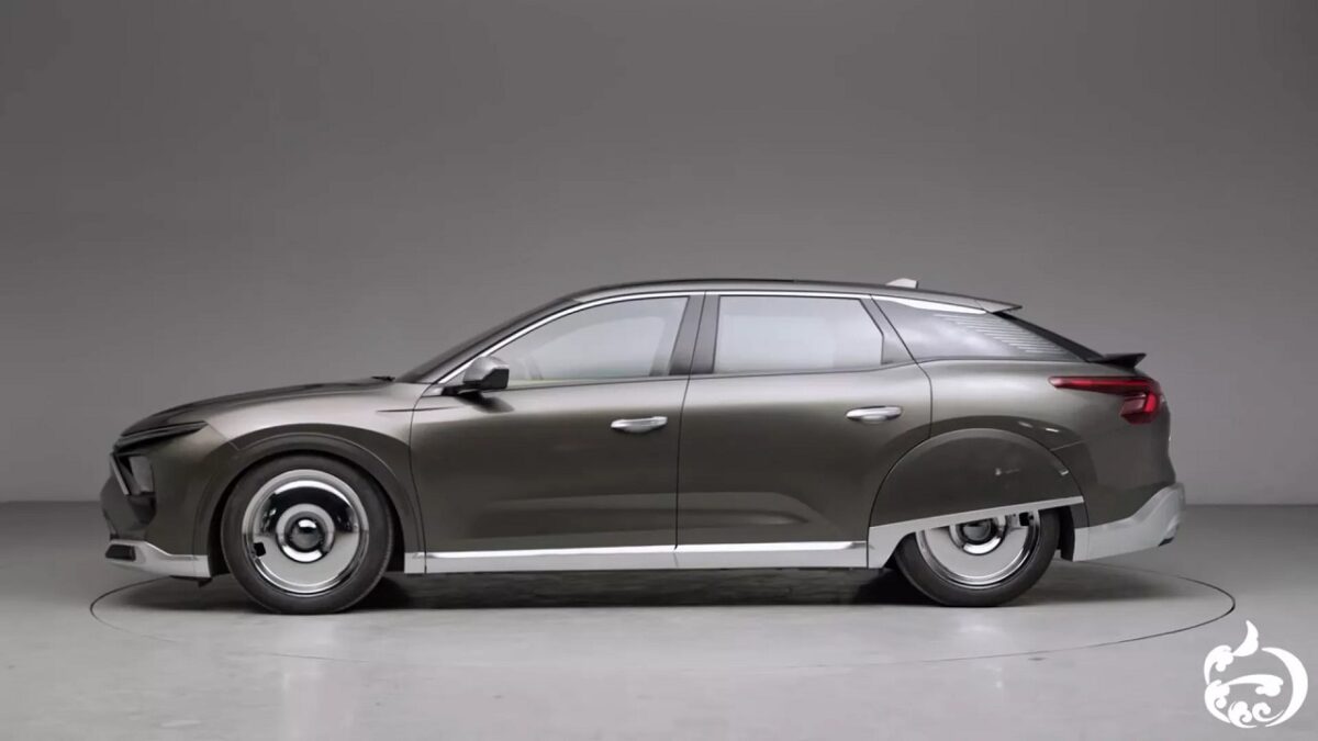 Citroen C5 X ottiene un bodykit ispirato alla CX degli anni ’70 [VIDEO]