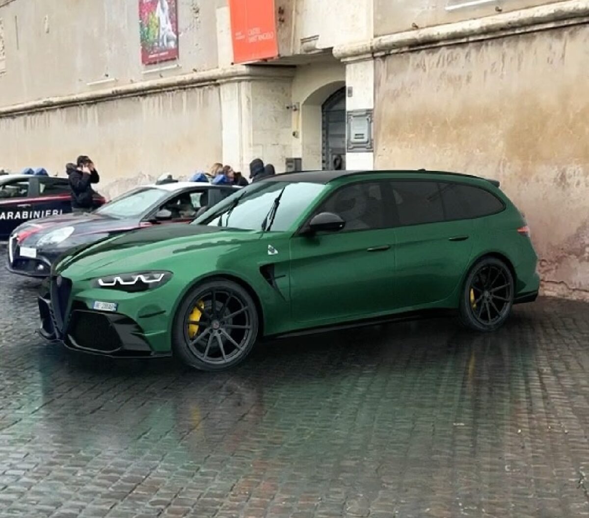 Alfa Romeo Giulia Quadrifoglio Touring da 600 cavalli immaginata in un ...