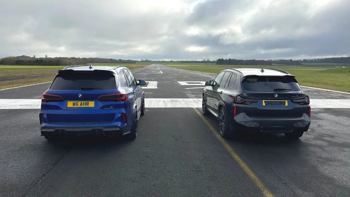 BMW X5 M Competition vs X3 M Competition: chi vince la drag race? [VIDEO]
