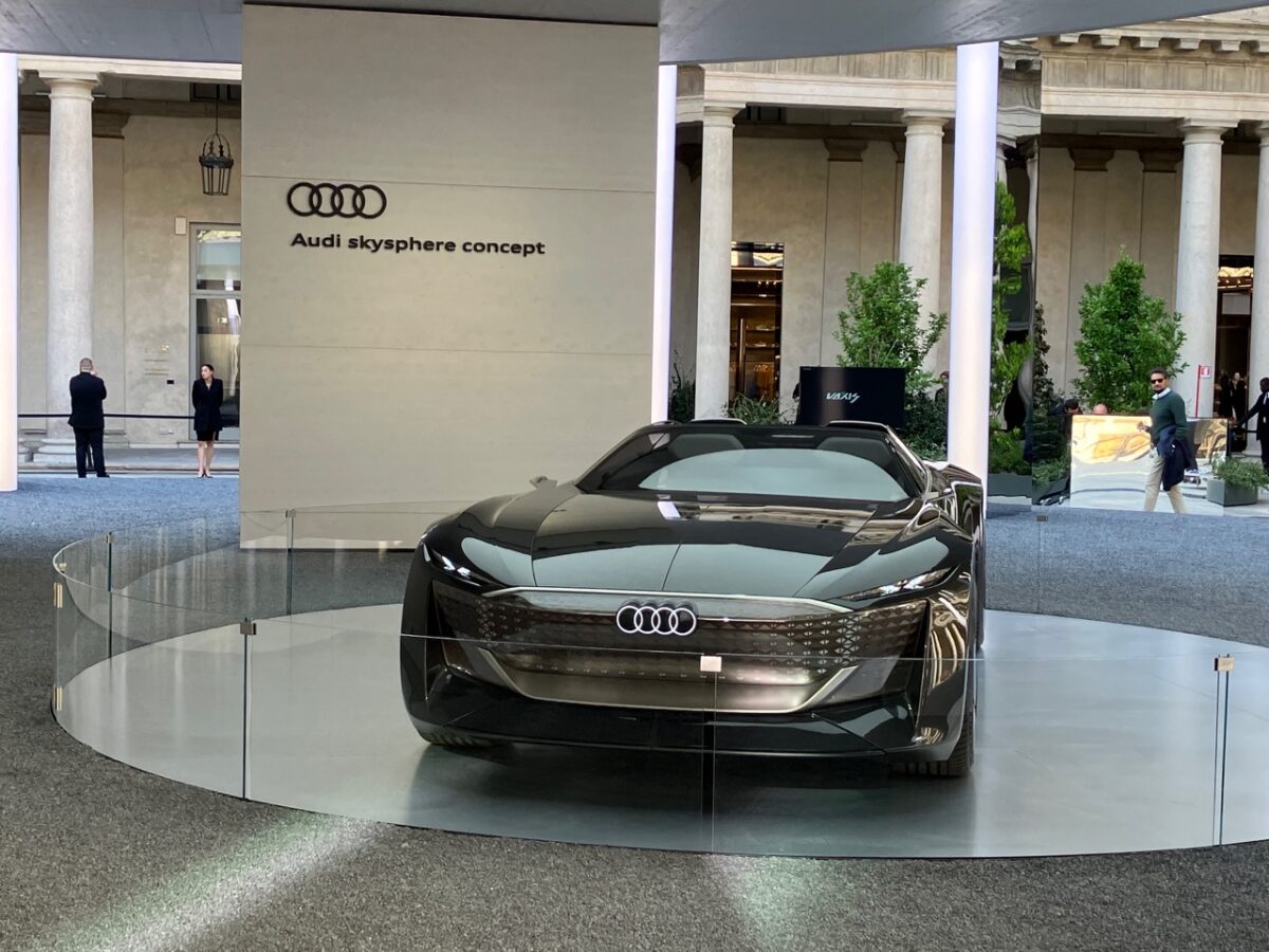 Audi: un futuro sostenibile alla Milano Design Week 2023 [FOTO]