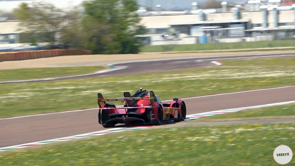 Ferrari 499P: test sul circuito di Fiorano per l’hypercar [VIDEO SPIA]