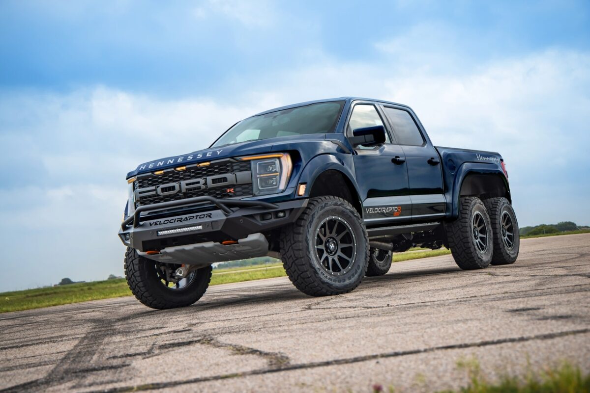 Hennessey VelociRaptor 6×6: il Ford F-150 Raptor R diventa un pick-up a ...