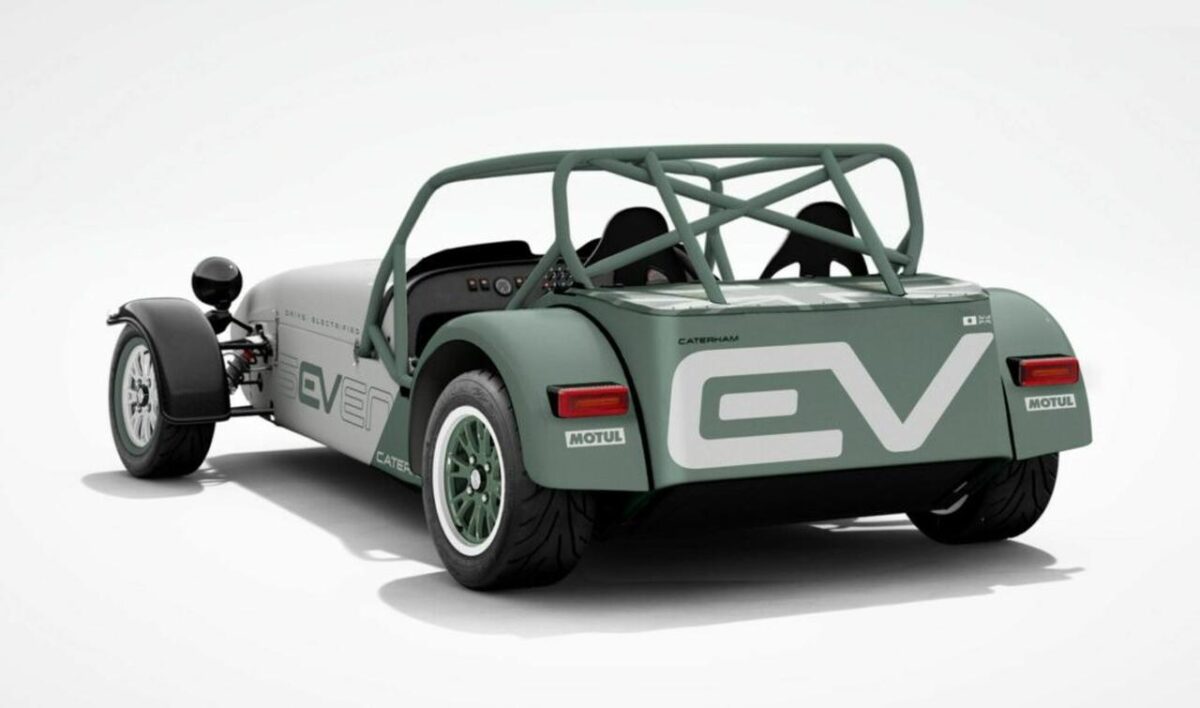 Caterham EV Seven: il brand svela in anteprima il suo primo veicolo ...