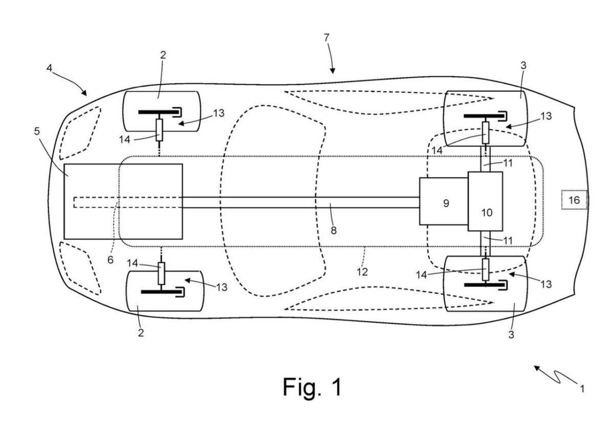 Ferrari brevetta un nuovo sistema sterzante per le ruote posteriori