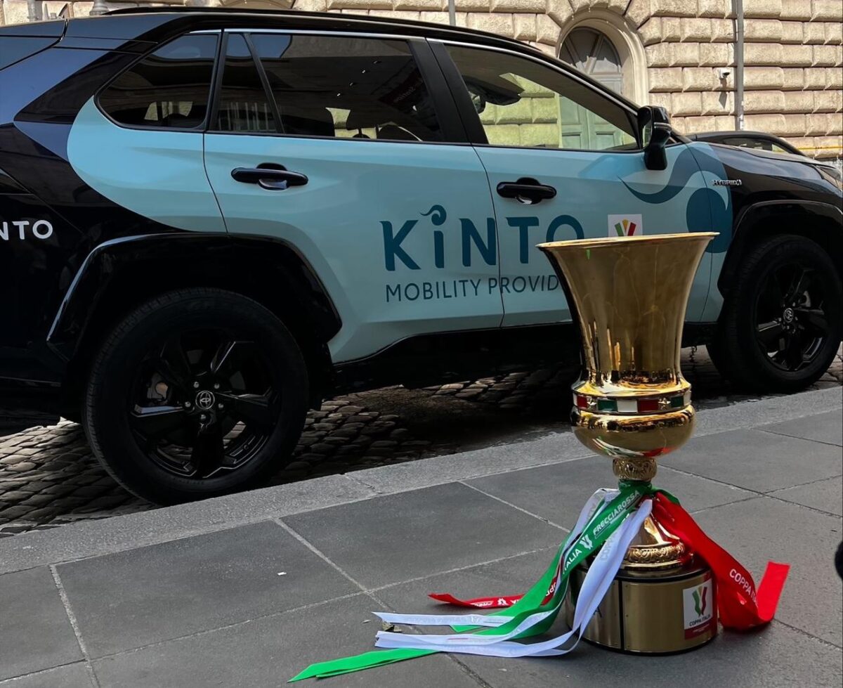 Kinto è stata Official Mobility Partner della Lega Serie A in occasione ...