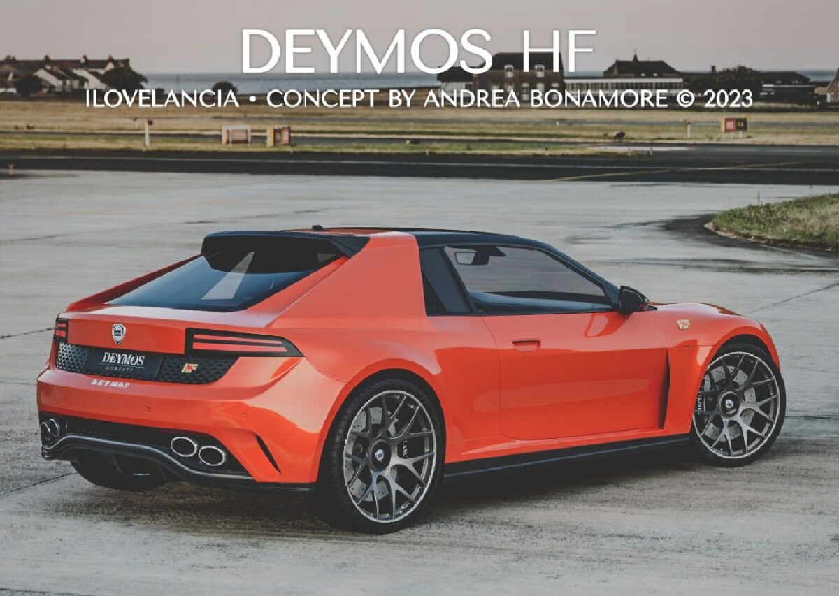 Lancia Deymos HF: la sportiva che tutti vorrebbero vedere nella gamma ...