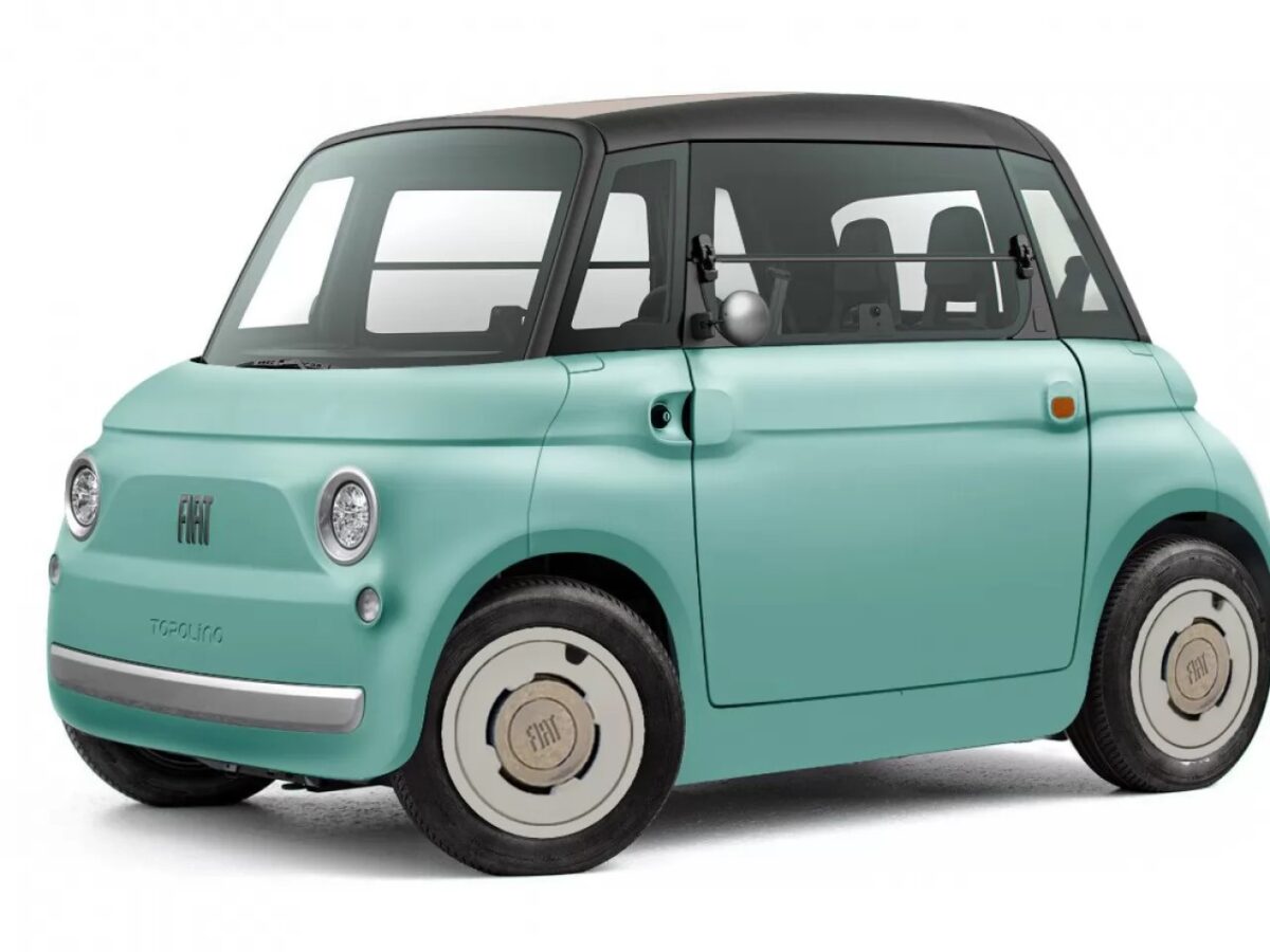 Nuova Fiat Topolino: eccola finalmente con le portiere [RENDER]