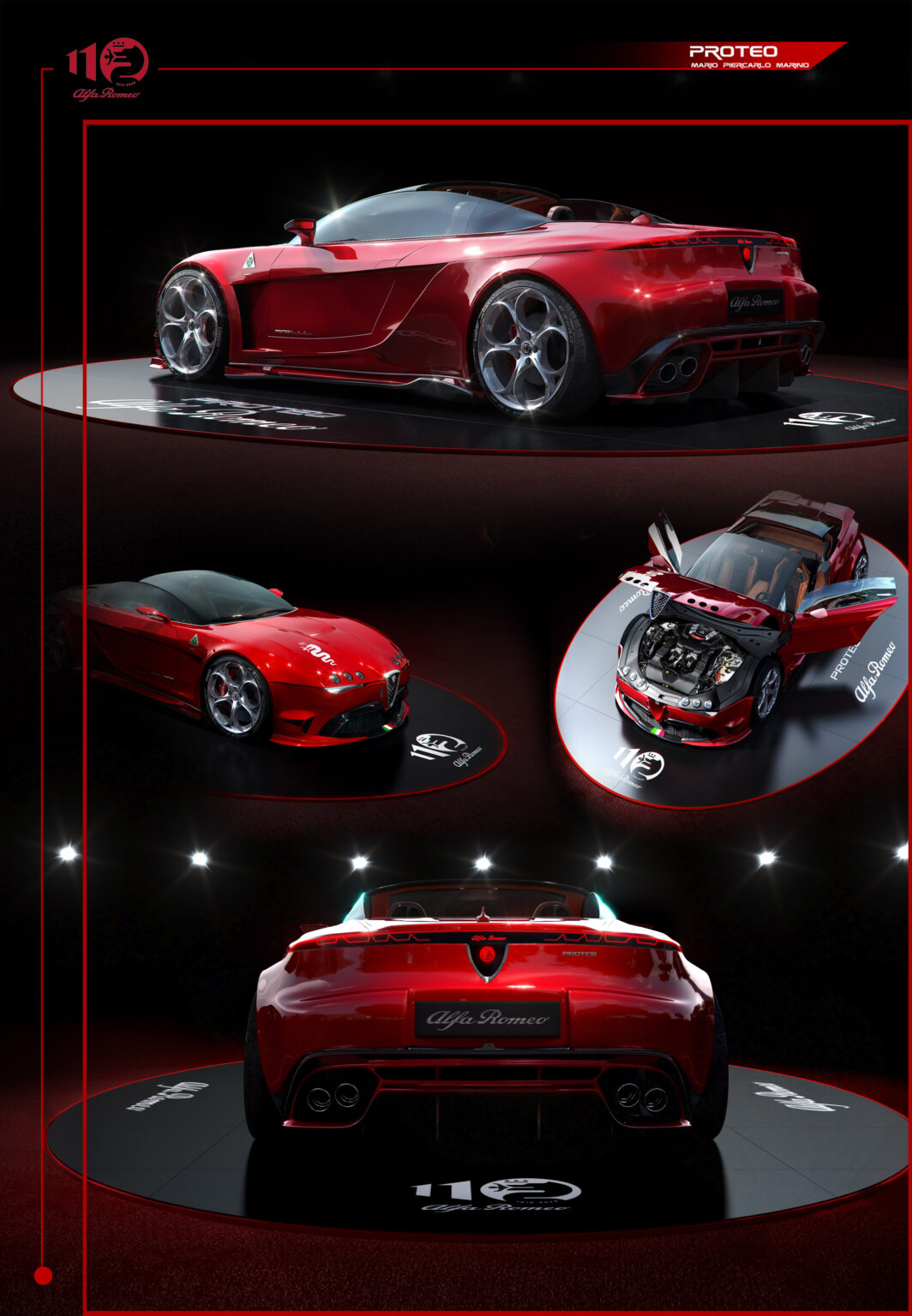 Alfa Romeo Proteo 2023: il progetto che dà lustro al prototipo coupé ...