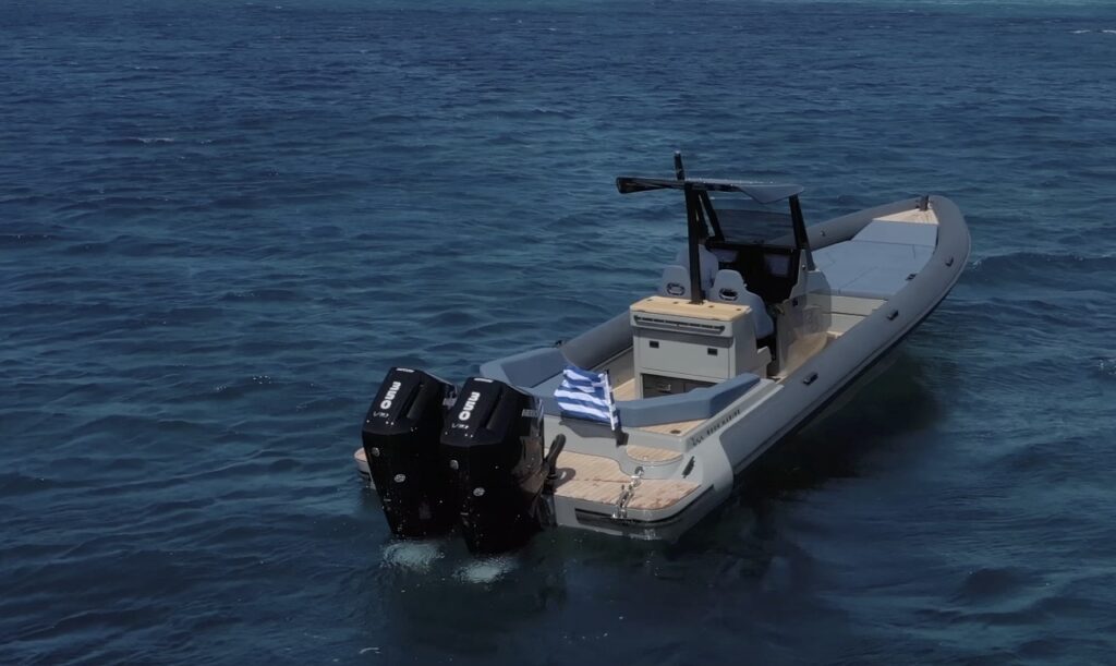 Rock 36 2023: la prova del maxi gommone da Atene [VIDEO]