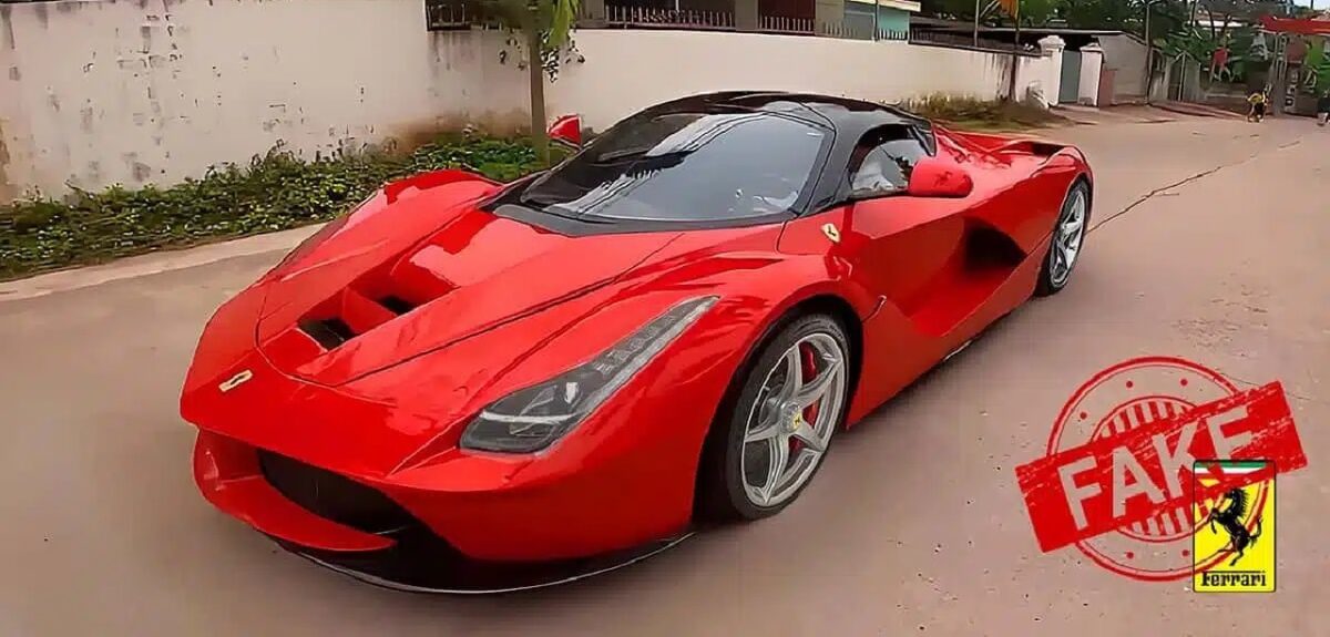 Ferrari LaFerrari: in Vietnam gruppo di amici realizza copia perfetta ...