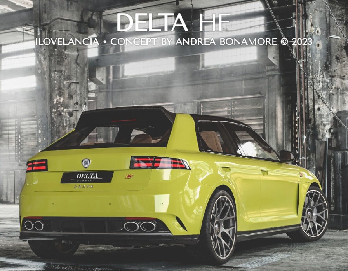 Nuova Lancia Delta HF: quasi certo il suo debutto [RENDER]
