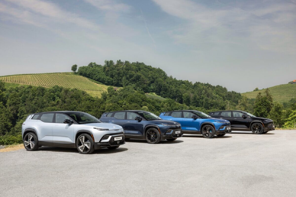 Fisker prevede di aumentare le consegne a 300 veicoli al giorno