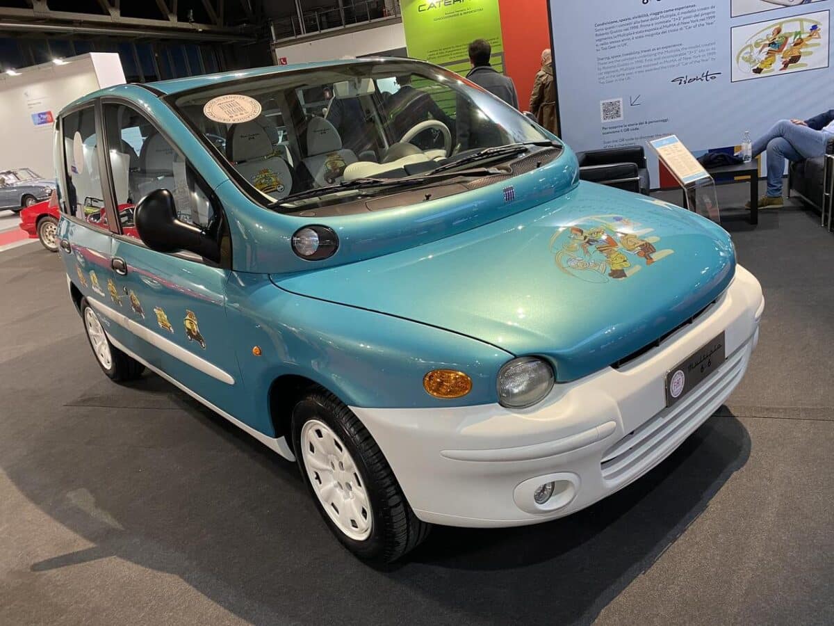 Fiat Multipla 6×6: la speciale one-off vista dal vivo a Milano ...