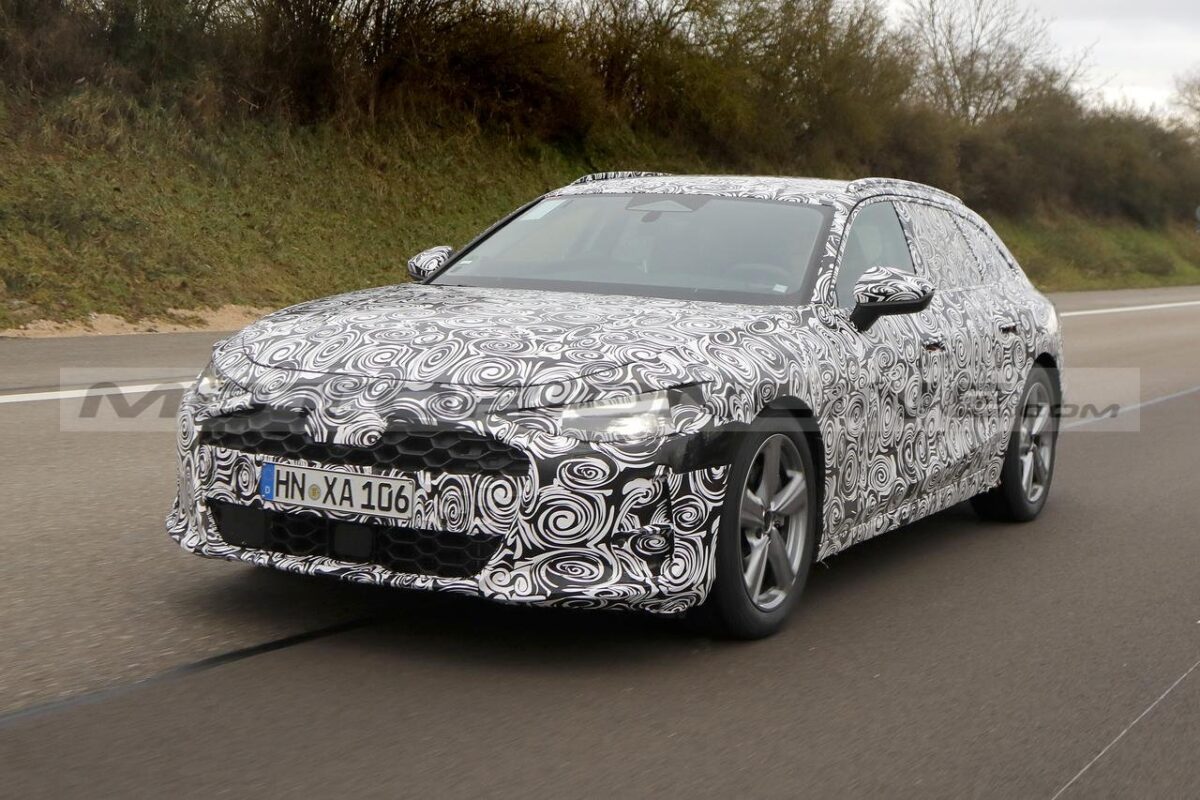 Audi A7 Avant: test su strada per la nuova station wagon [FOTO SPIA]