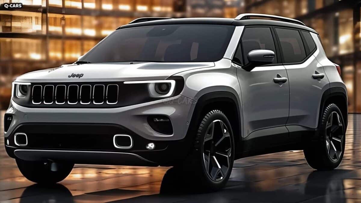 Nuova Jeep Renegade: nel 2027 la versione elettrica da 20.000€? [RENDER]