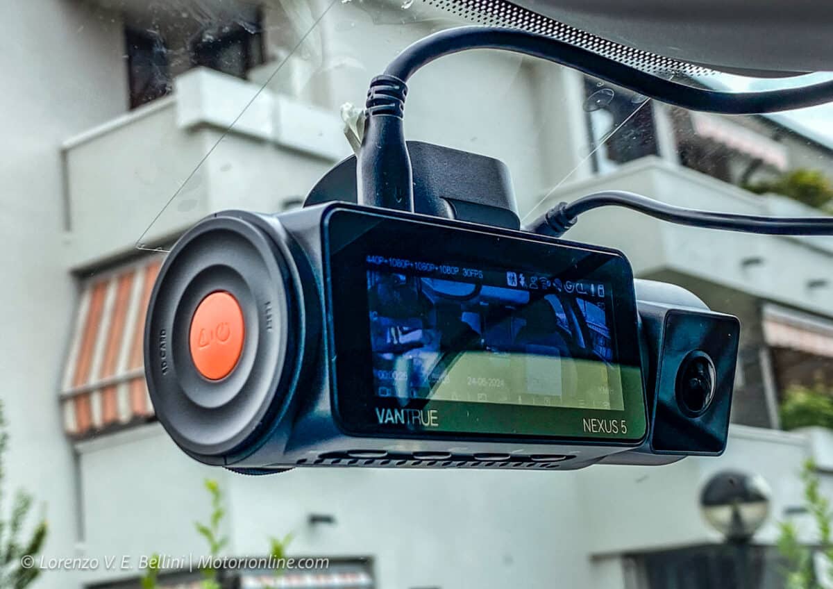 Vantrue Nexus 5 N5: recensione della dash cam veramente a 360° [FOTO]
