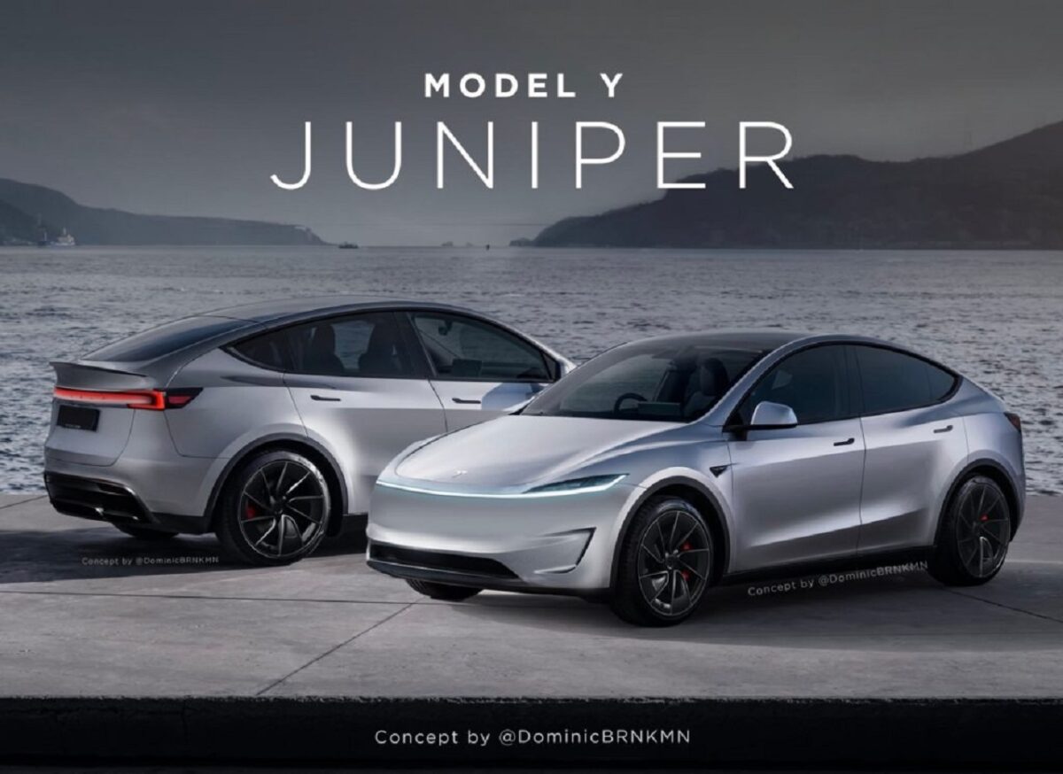 Tesla Model Y restyling: sarà questo il suo design? [RENDER]