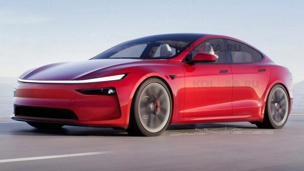 Tesla Model S Restyling: ecco come potrebbe cambiare [RENDER]