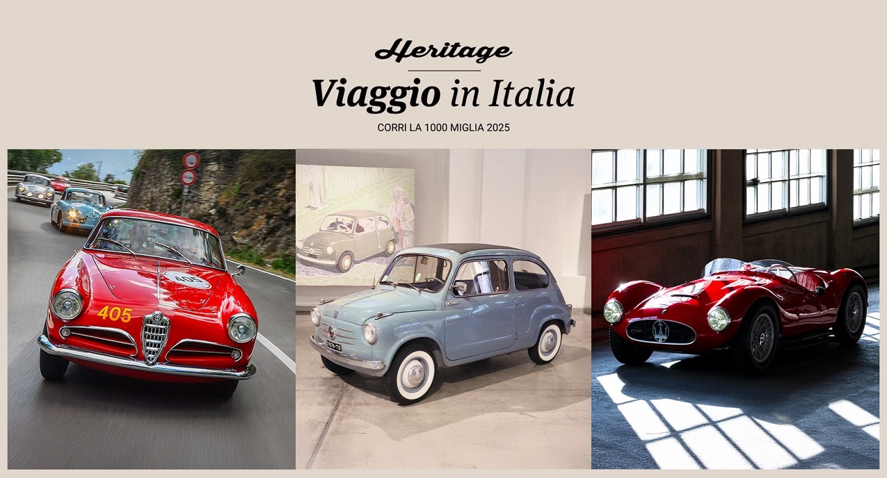 Stellantis Heritage al fianco di Alfa Romeo, FIAT e Maserati alla 1000 ...