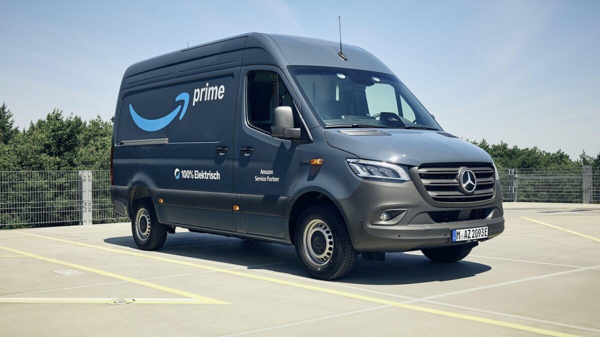 Amazon acquista 5.000 furgoni elettrici per le consegne da Mercedes