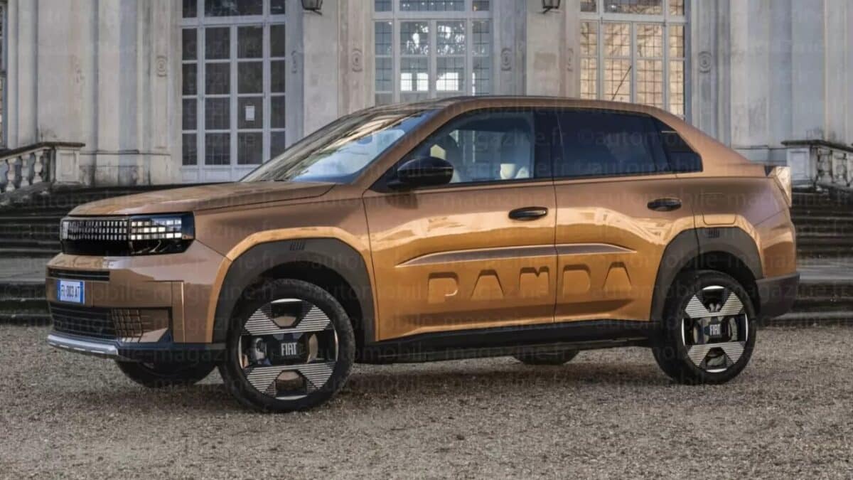 Fiat Grande Panda Fastback: il 2026 sarà il suo anno [RENDER]
